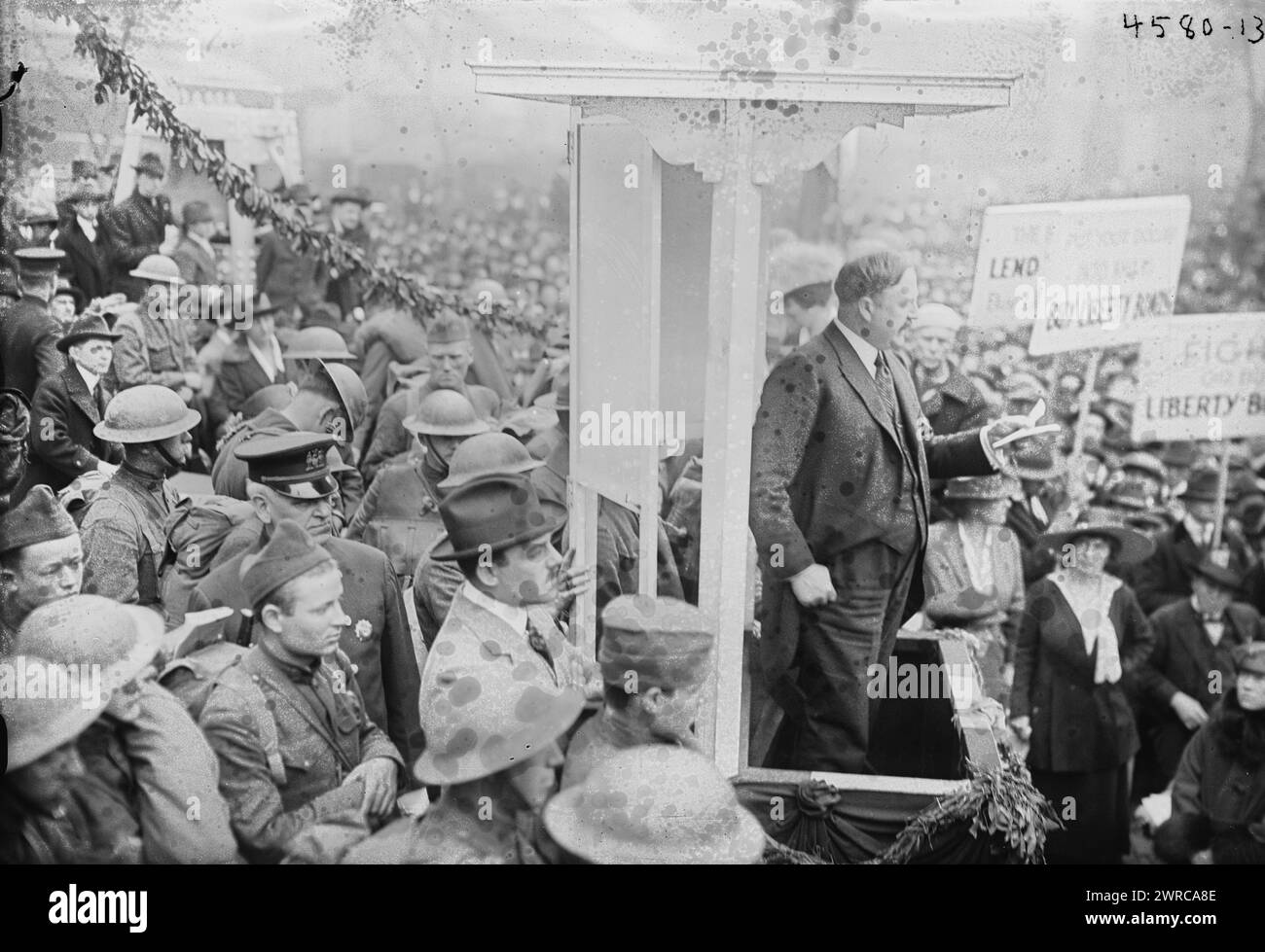Mayor Hylan, Photograph shows New York City's Mayor John Francis Hylan ...