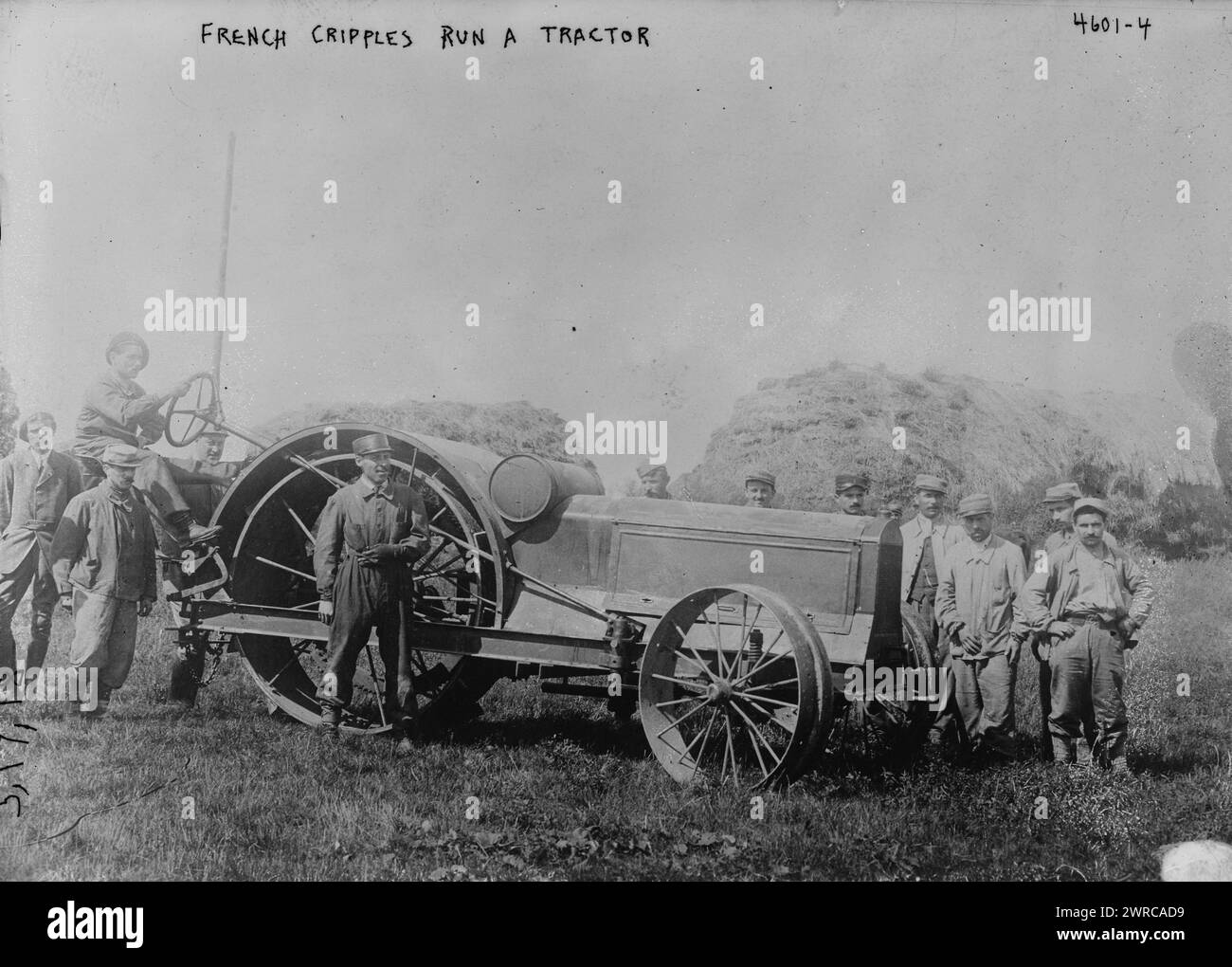 Disabled tractor Black and White Stock Photos & Images - Alamy