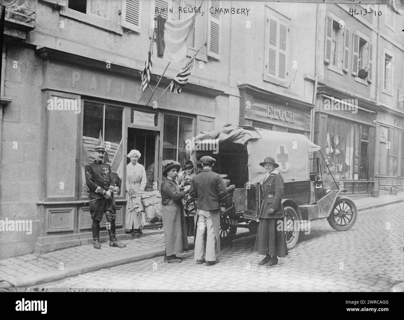 Am'n i.e. American Relief, Chambery, Photograph shows American Red ...