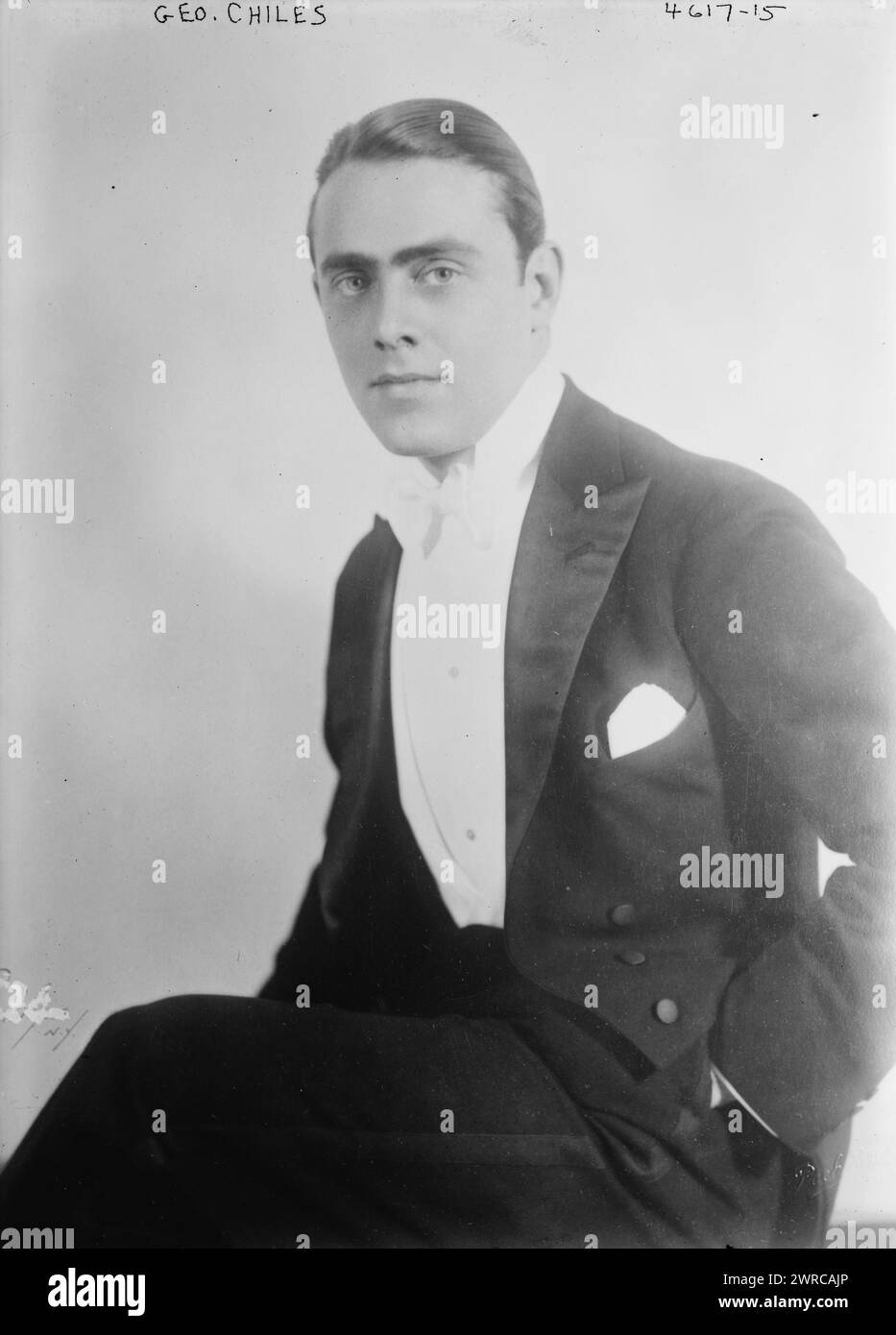 Geo. Chiles, Photograph shows actor George Chiles (1903-1951)., between ...
