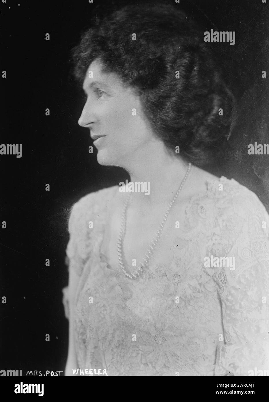 Mrs. Post Wheeler, Photograph shows novelist Hallie Erminie Rives (1874 ...