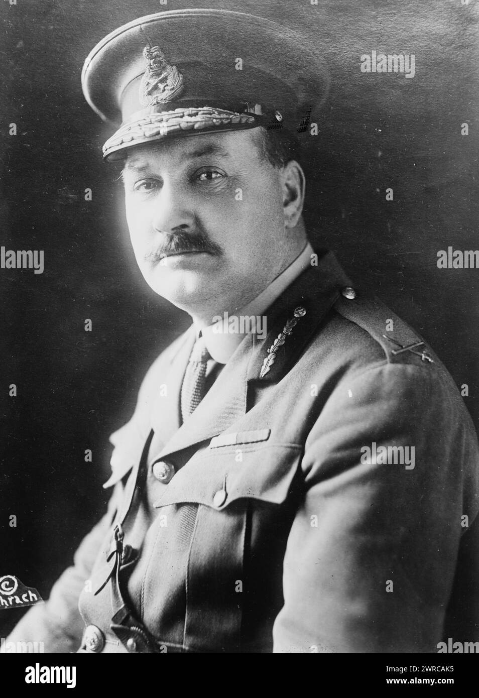 Gen. John D. Cormack, Photograph shows General John Dewar Cormack (1870 ...