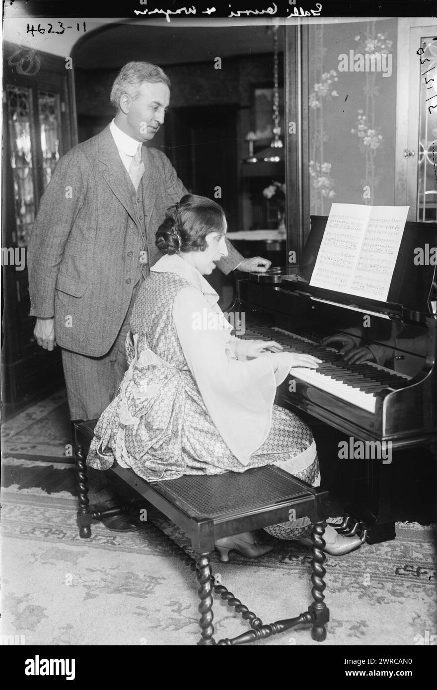 Galli-Curci (& Wagner), Photograph shows impresario Charles Ludwig ...