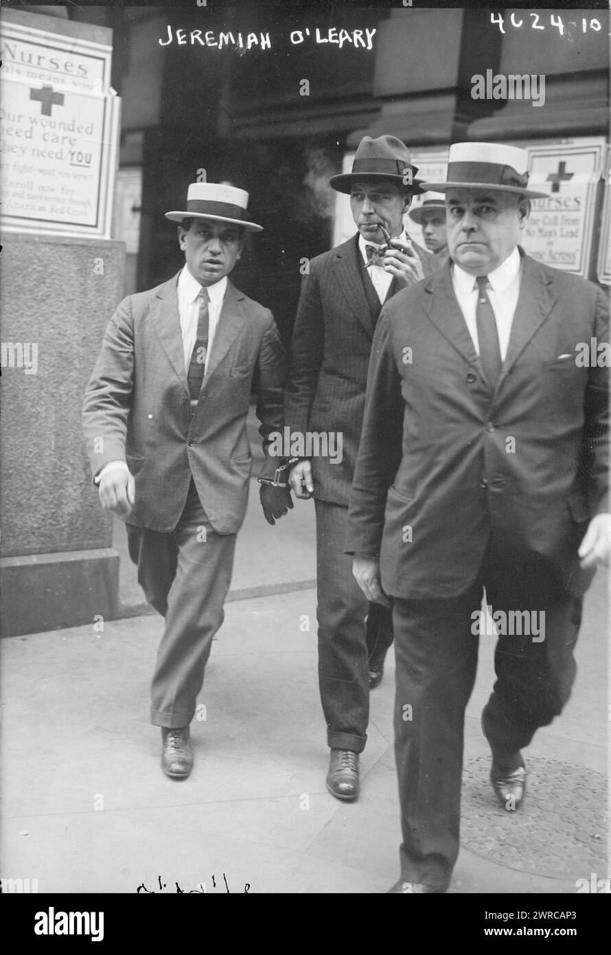 Jeremiah O'Leary, Photograph shows Jeremiah Aloysius Patrick O'Leary ...