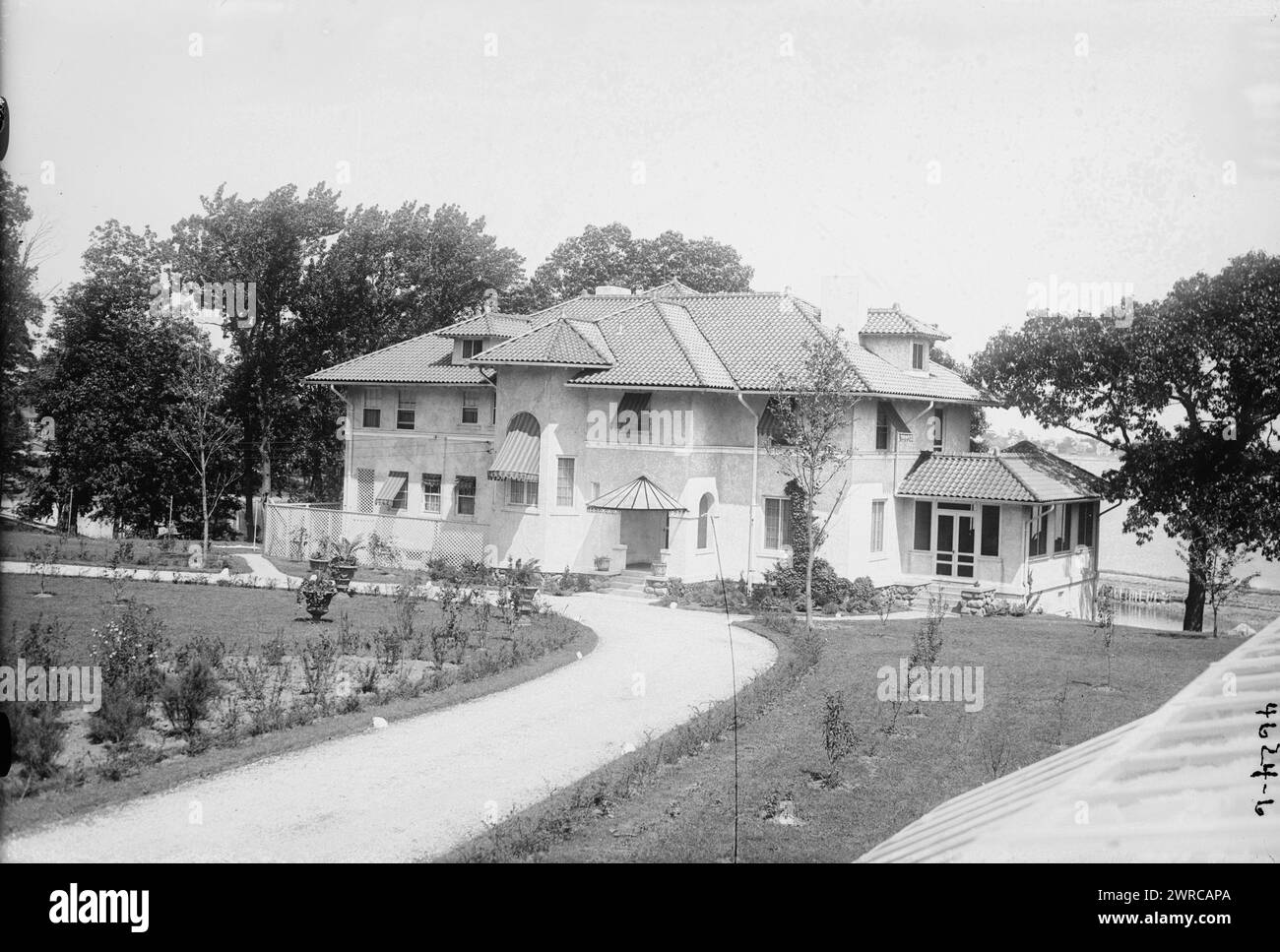 C.L. Wagner's, Photograph shows the home of Charles Ludwig Wagner (1869 ...