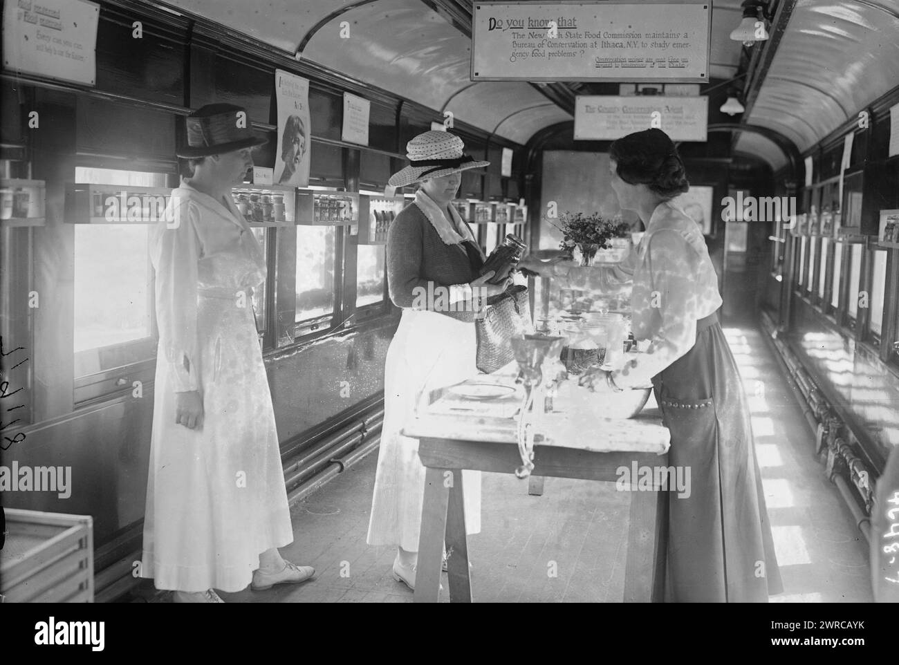 L.I.R.R. Food Train, Photograph shows the Long Island Railroad 'Victory ...