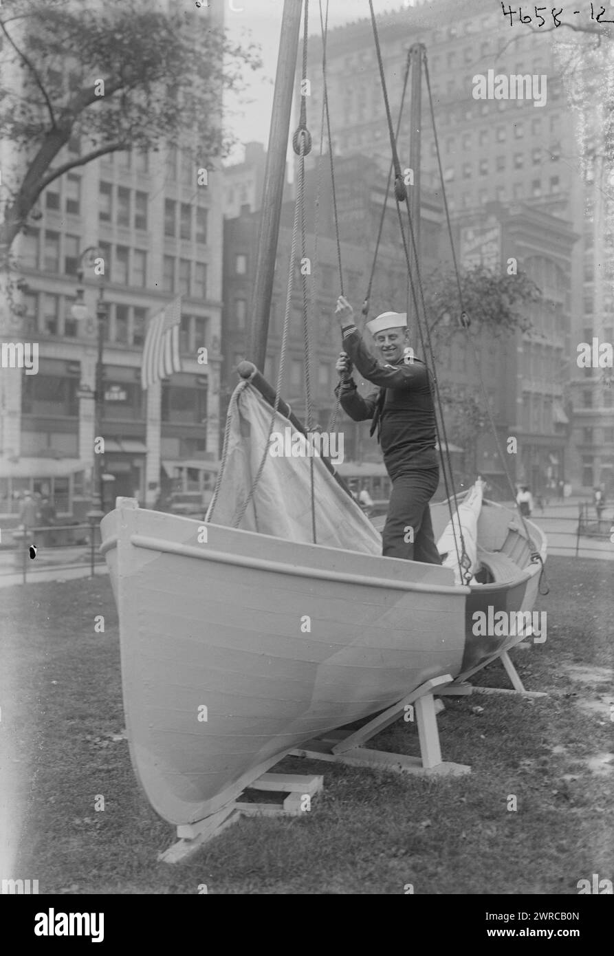 W.J. Reilly, Photograph shows William J. Reilly, a sergeant in the Navy ...