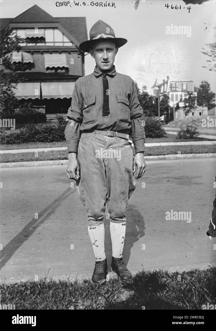 Corp. W.O. Gorner, Photograph shows William O. Gorner of Harrisburg ...