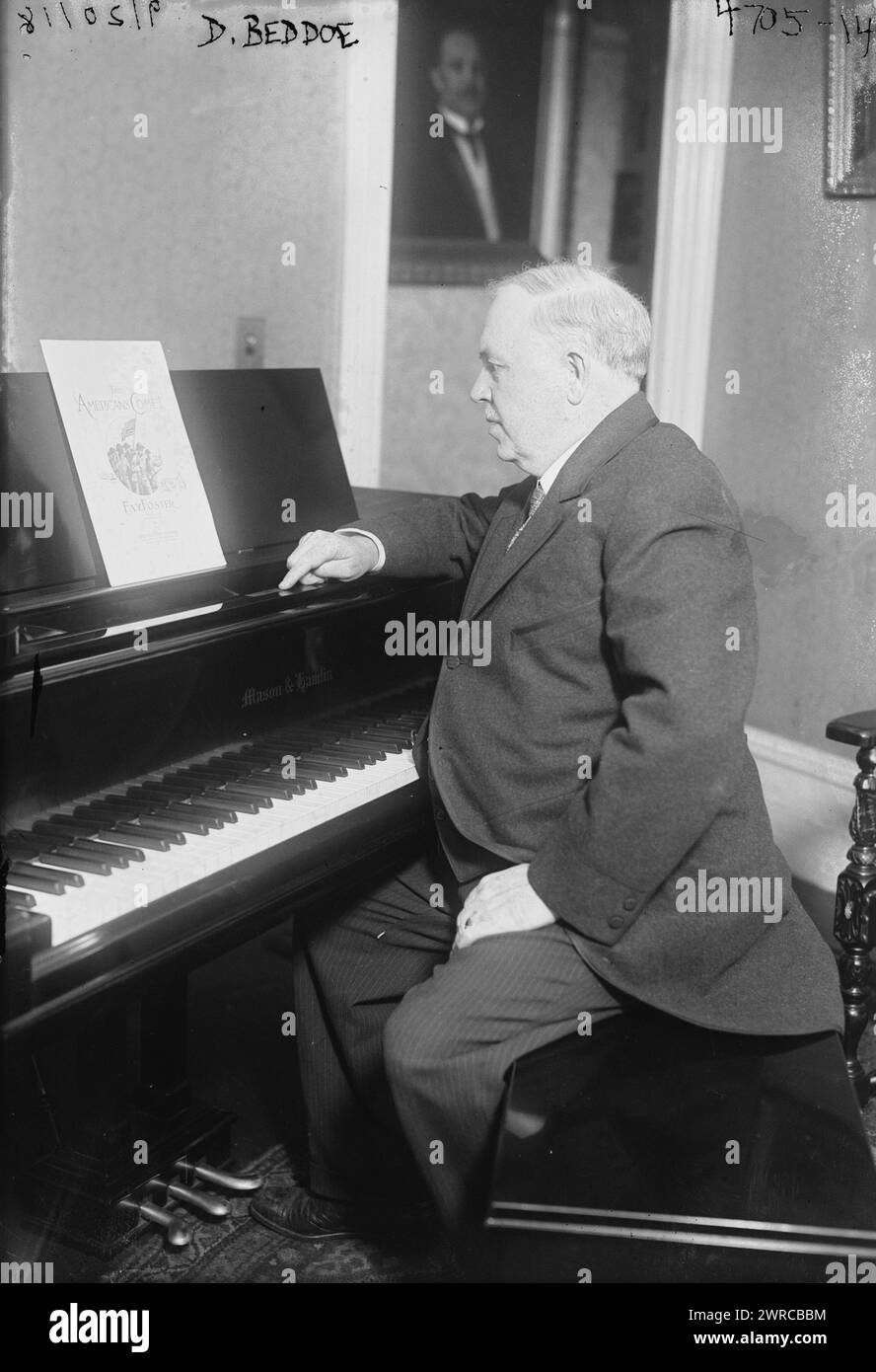 Welsh tenor singer dan theophilus beddoe hi-res stock photography and ...