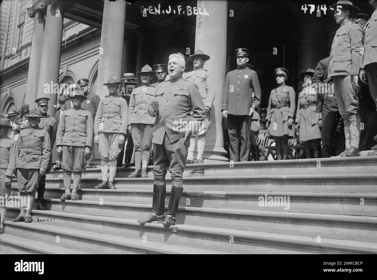 Gen. J.F. Bell, Photograph shows General James Franklin Bell (1856-1919 ...
