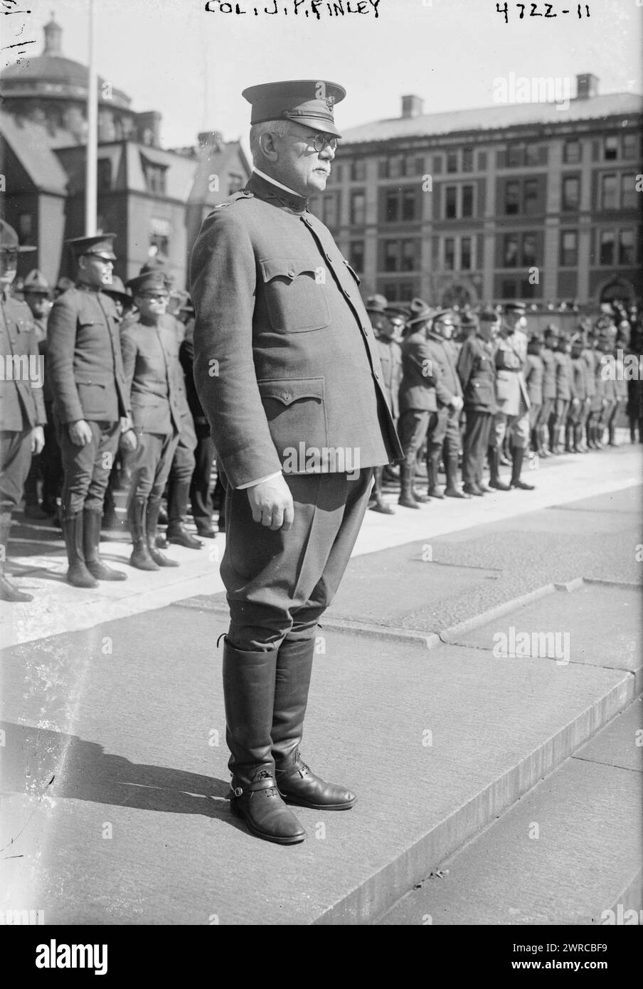 Col. J.P. Finley, Photograph shows John Park Finley (1854-1943 ...