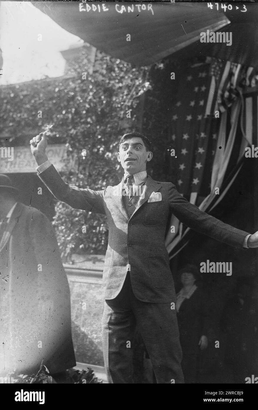 Eddie Cantor, Photograph shows Eddie Cantor (ca. 1892-1964) (born ...