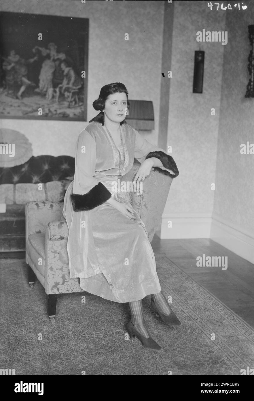 Mellish, Photograph shows opera singer Mary Flannery Mellish (1890-1955 ...