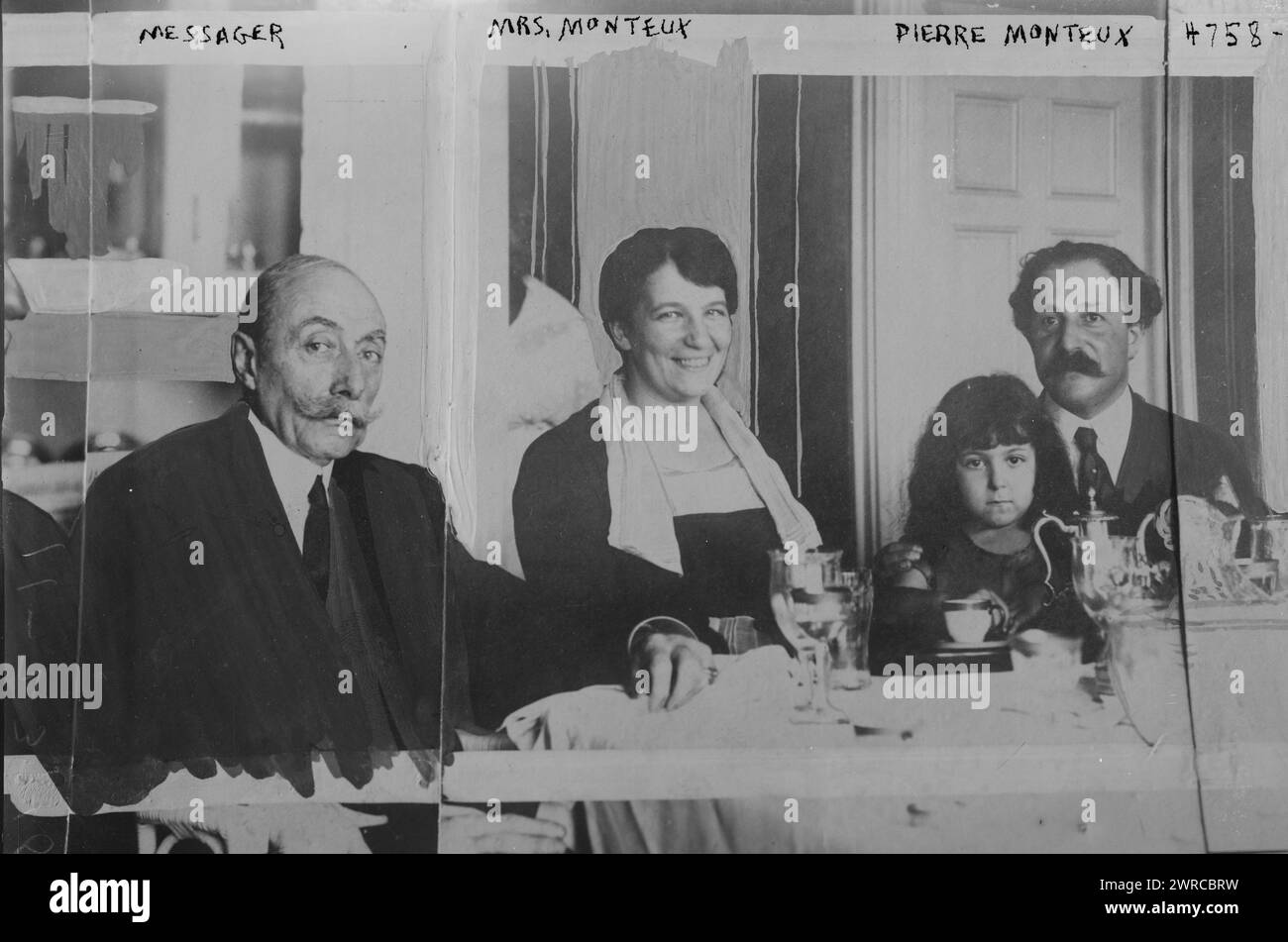 Conductor pierre benjamin monteux hi-res stock photography and images ...