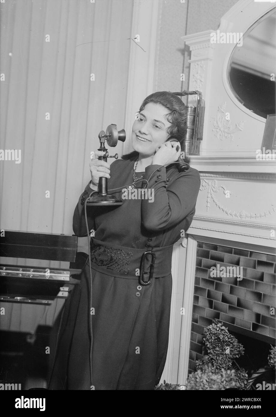 Gentle, Photograph shows soprano opera singer Alice Gentle (1885-1958 ...