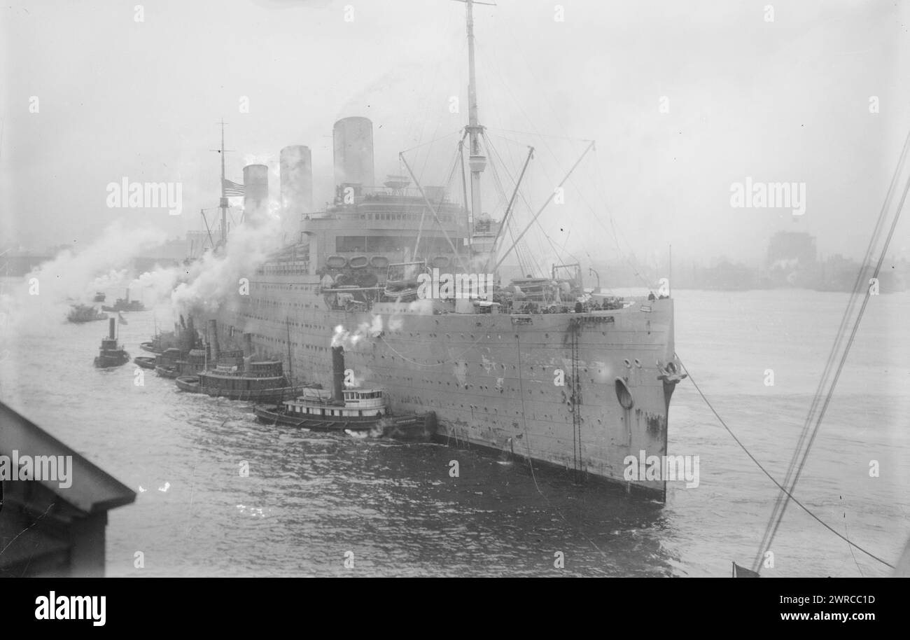 LEVIATHAN, Photograph shows the USS Leviathan probably during its ...