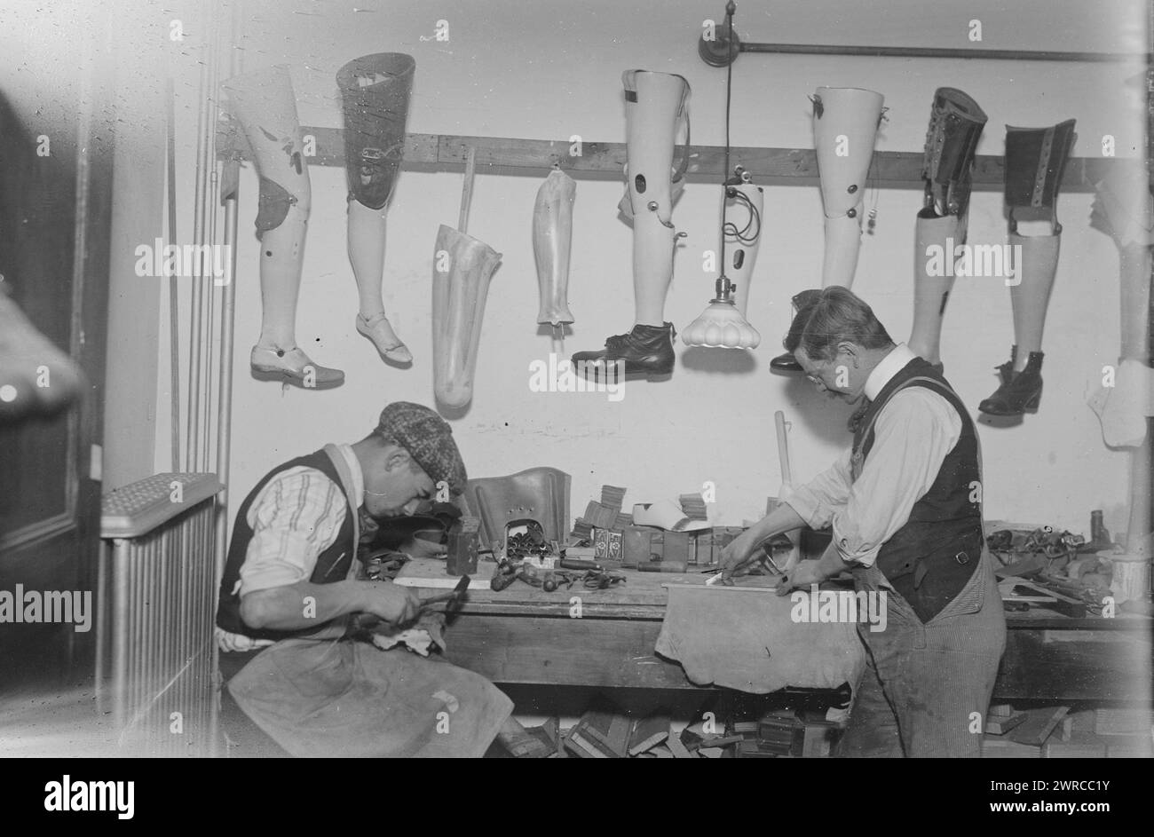 Covering artificial leg Black and White Stock Photos & Images - Alamy