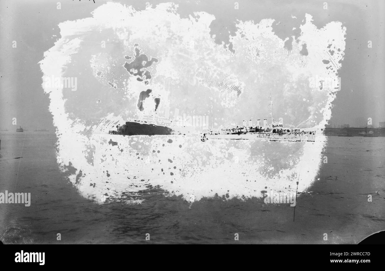 IMPERATOR, Photo shows the S.S. Imperator, an ocean liner of the ...