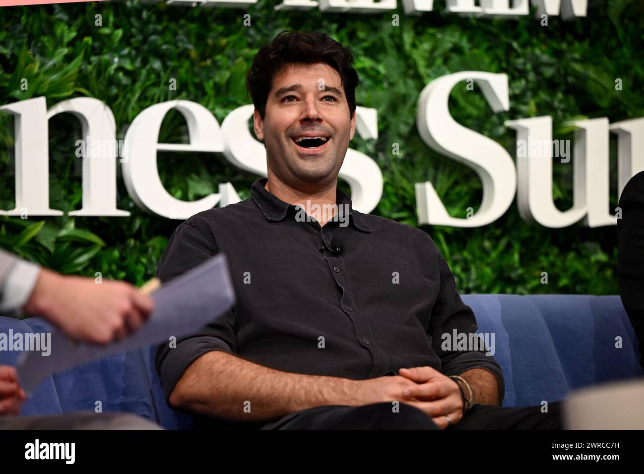 Sydney, Australia. 12th Mar, 2024. Canva Co-founder and COO Cliff ...