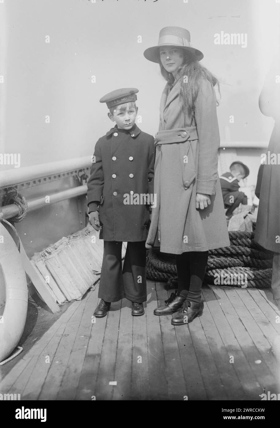 Marg. & Wm. Sims, Photograph shows the children of William Sowden Sims ...