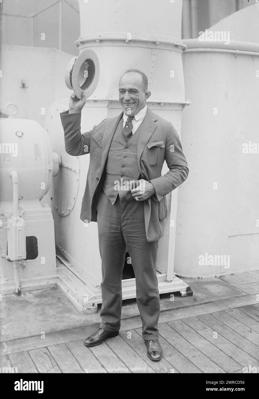 Louis (Bull) Montana, Photograph shows Bull Montana (1887-1950 ...