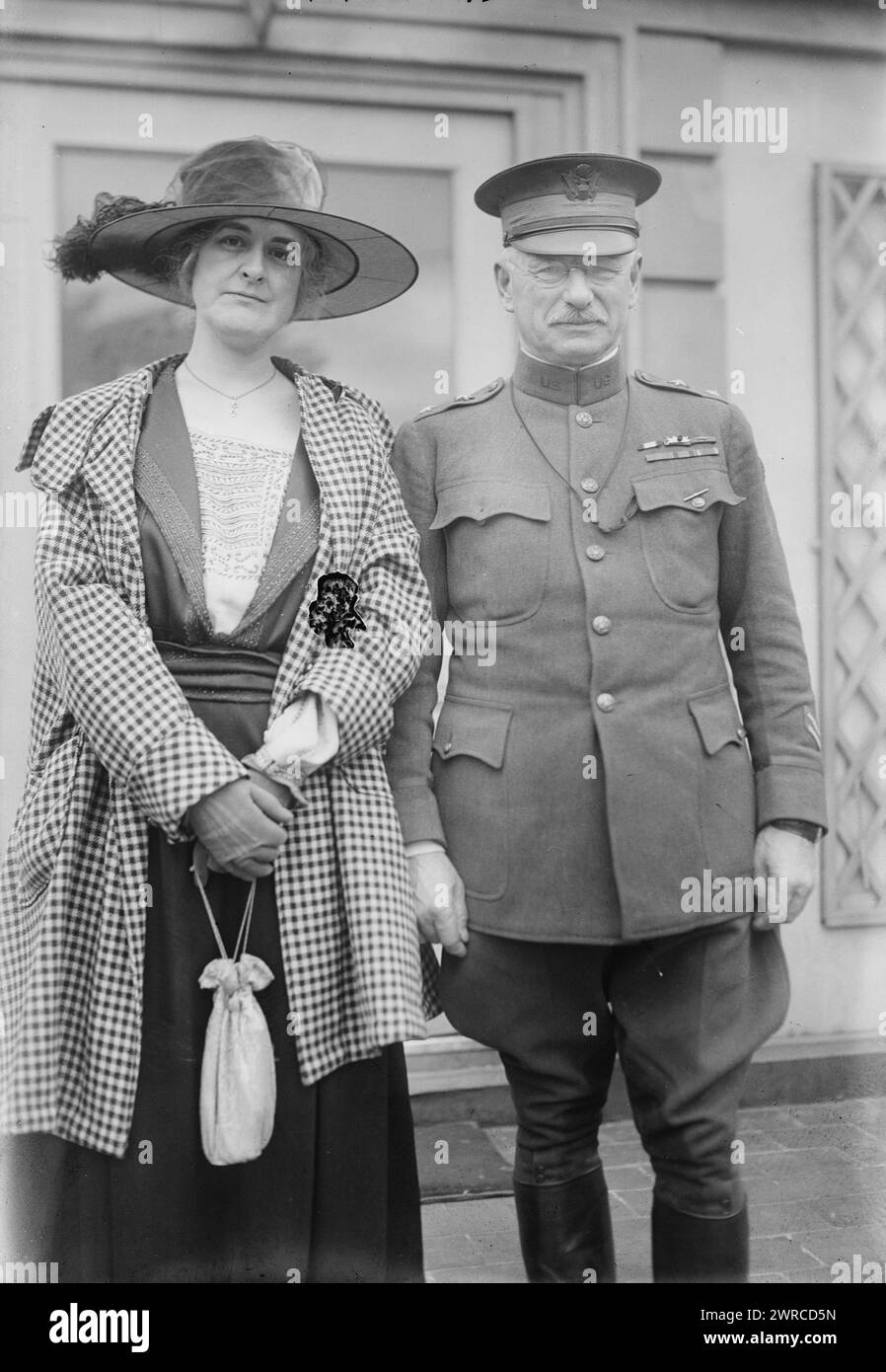 Gen. W.G. Haan & wife, Photograph shows Major General William George ...