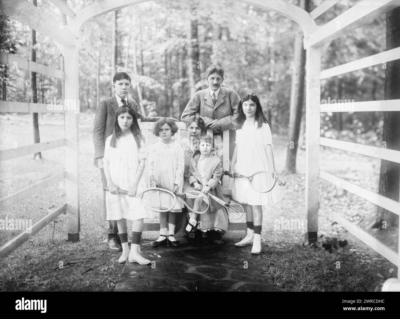 Homer, Photograph shows the family of composer Sidney Homer (1864-1953 ...