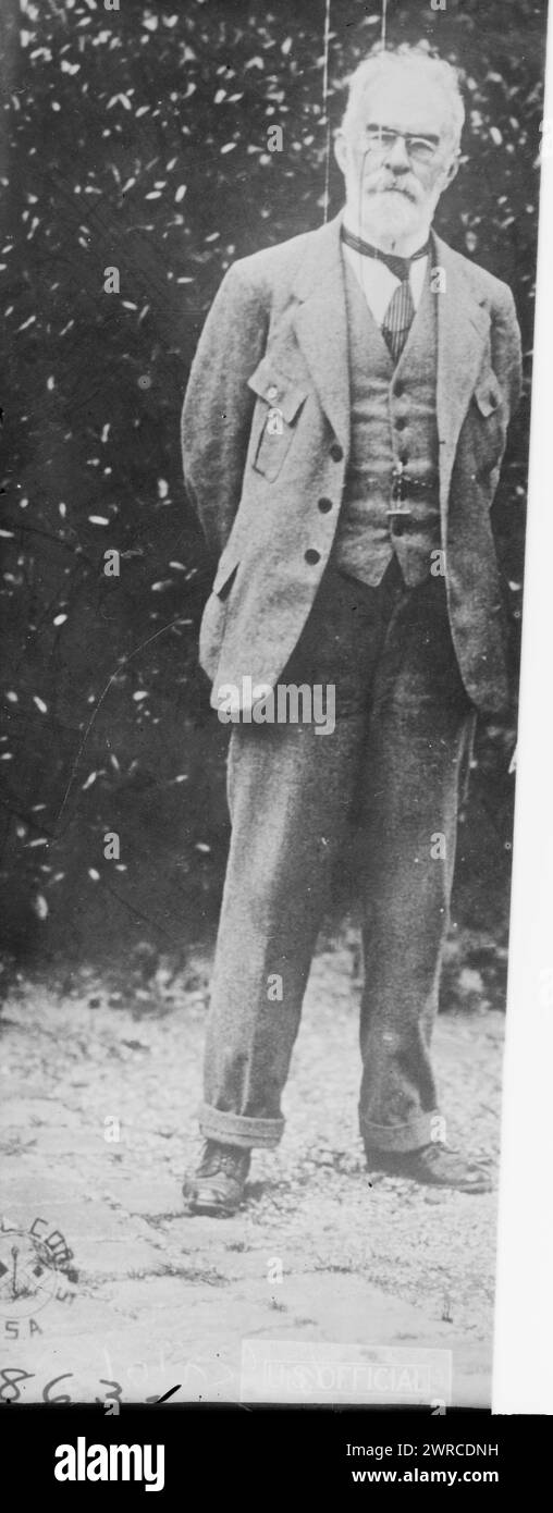 Heinrich Lammasch with Gen. Rudy Slatin, between ca. 1915 and ca. 1920 ...