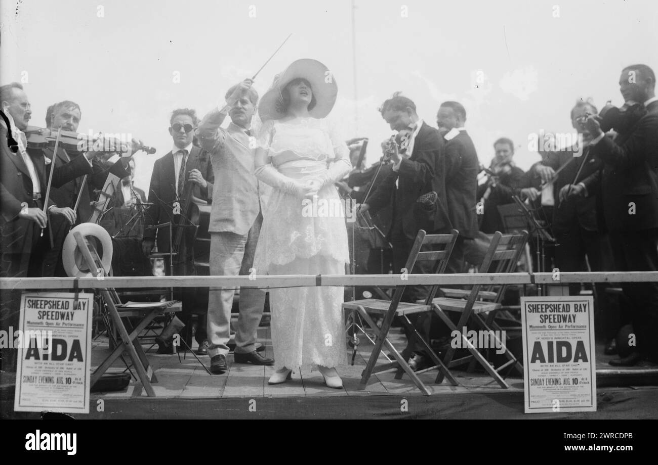 Ponselle, Photograph shows opera singer Rosa Ponselle (1897-1981) with ...