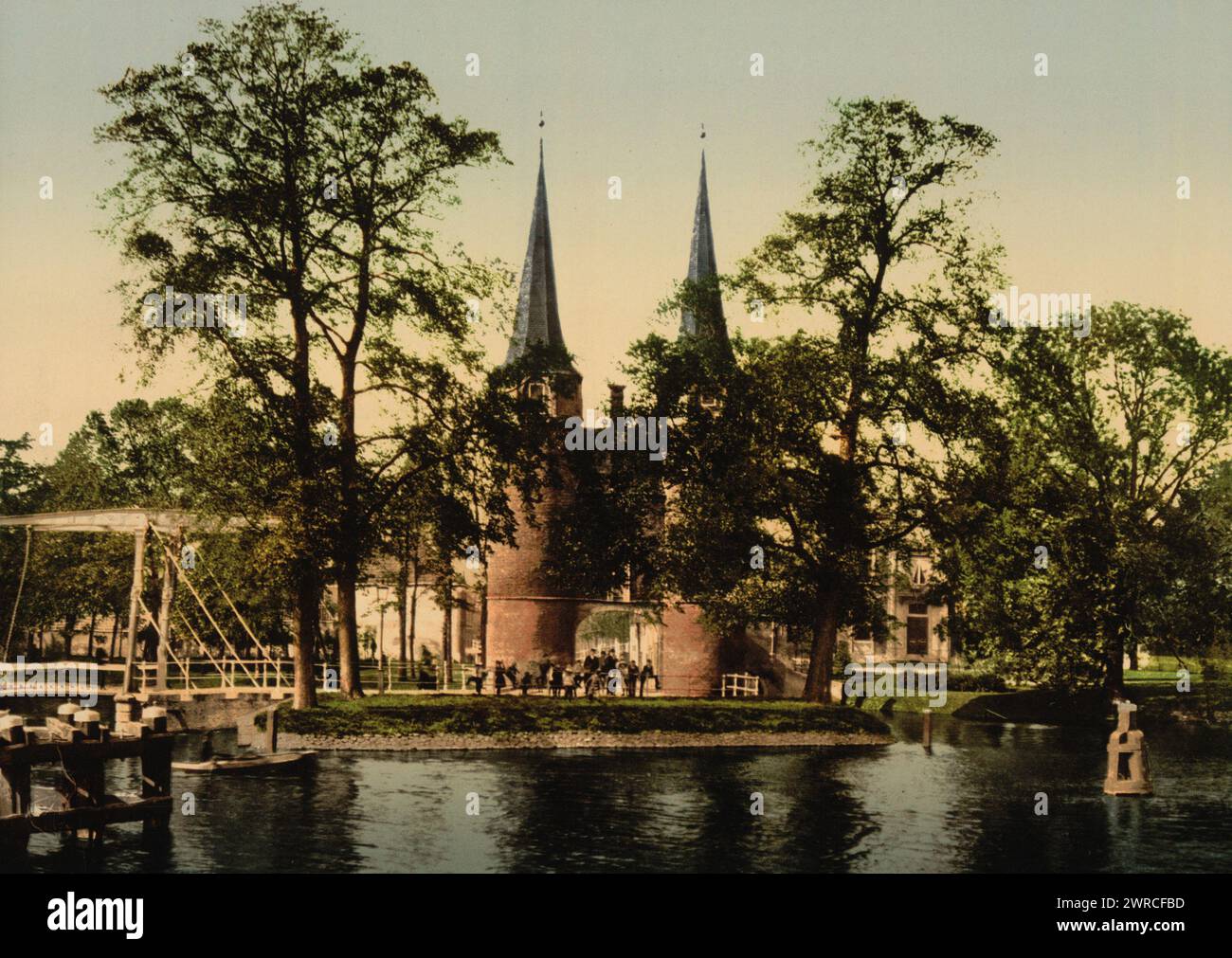 The East Gate, Delft, Holland, between ca. 1890 and ca. 1900 ...