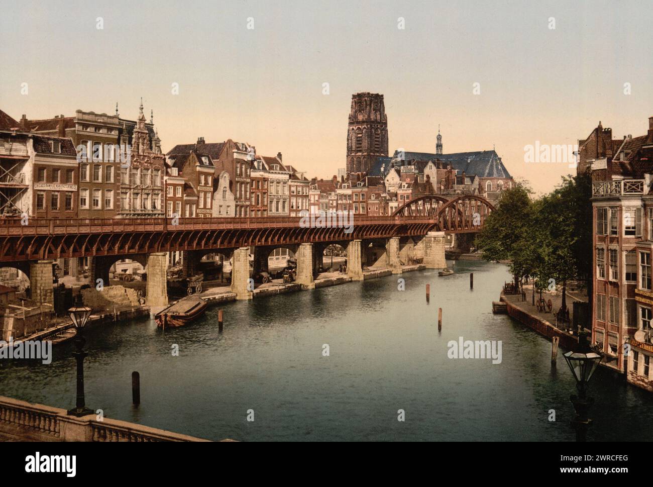 The Kolk, Rotterdam, Holland, between ca. 1890 and ca. 1900 ...