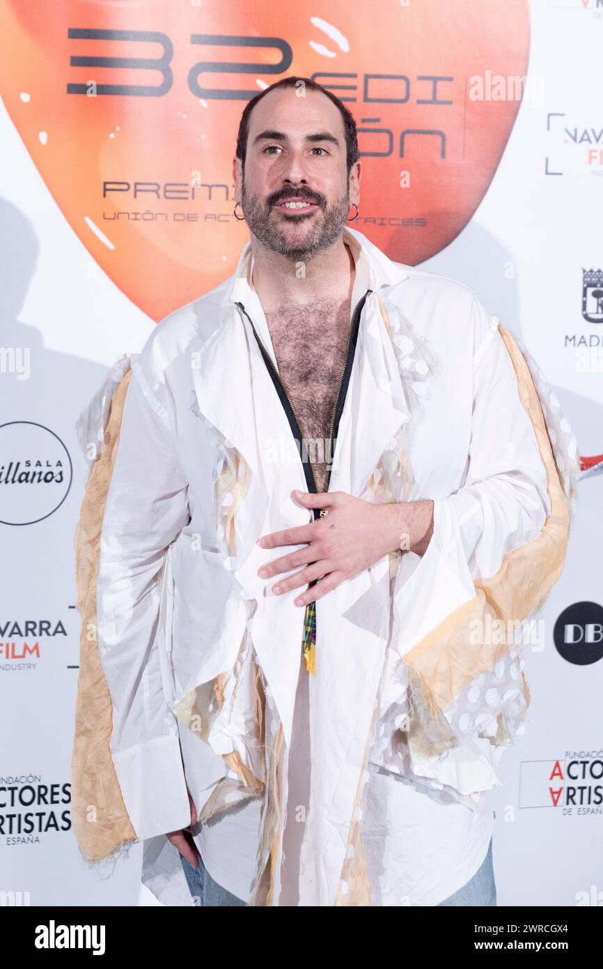 Madrid, Spain. 11th Mar, 2024. Alberto Velasco attends 'the Unión De ...