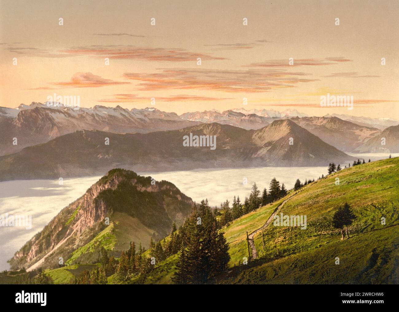 Switzerland rigi lake lucerne hi-res stock photography and images - Alamy