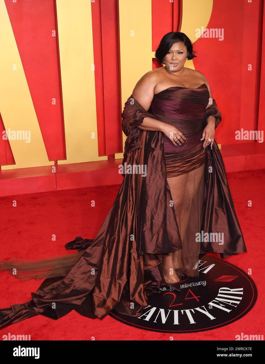 Beverly Hills, USA. 11th Mar, 2024. Lizzo attends the 2024 Vanity Fair ...