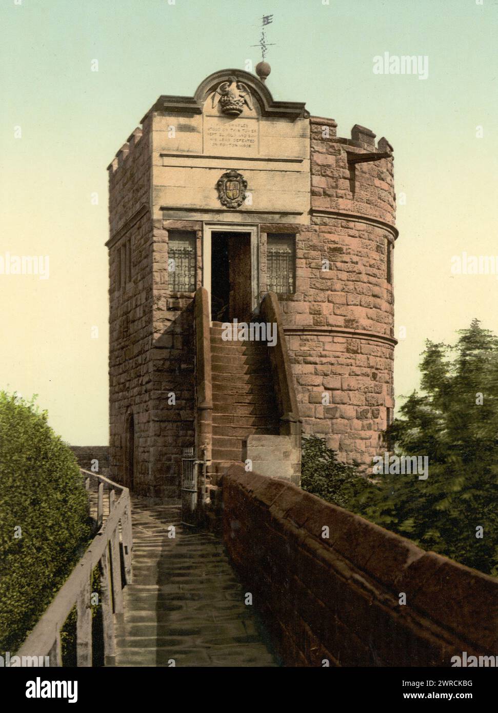 King Charles' Tower, Chester, England, Image shows the King Charles ...