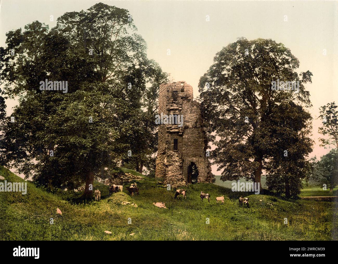 Kirkoswald Castle, near Lazonby, Lake District, England, between ca ...