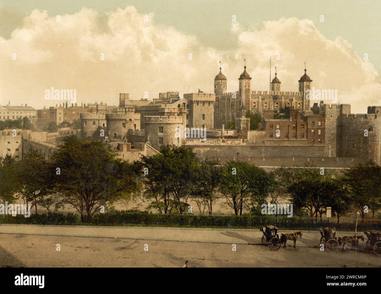 The Tower, London, England, between ca. 1890 and ca. 1900., England ...