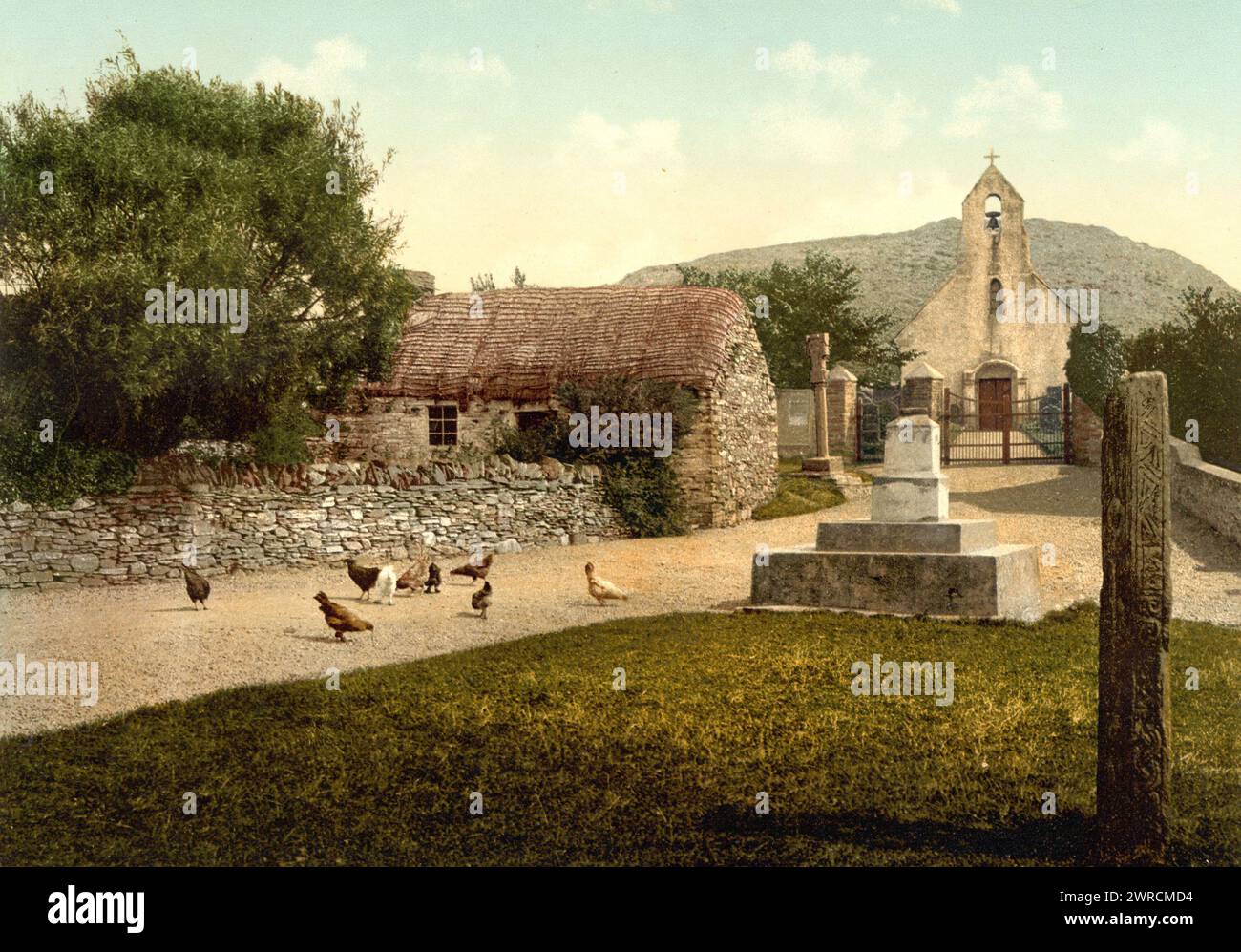 Ramsey, St. Maughold Church, Isle of Man, between ca. 1890 and ca. 1900 ...
