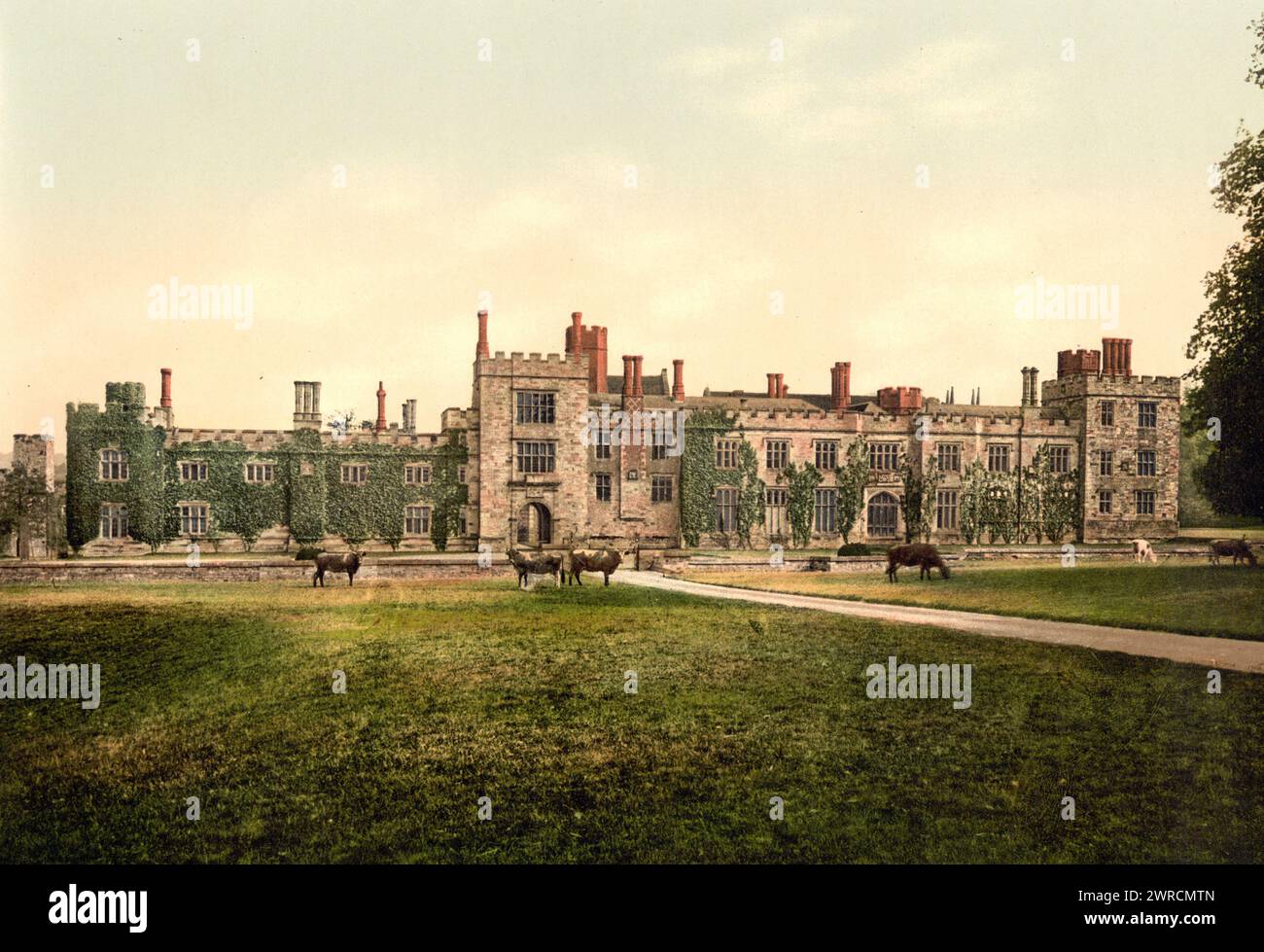 Penshurst Castle, Tunbridge Wells, England, Image shows Penshurst ...