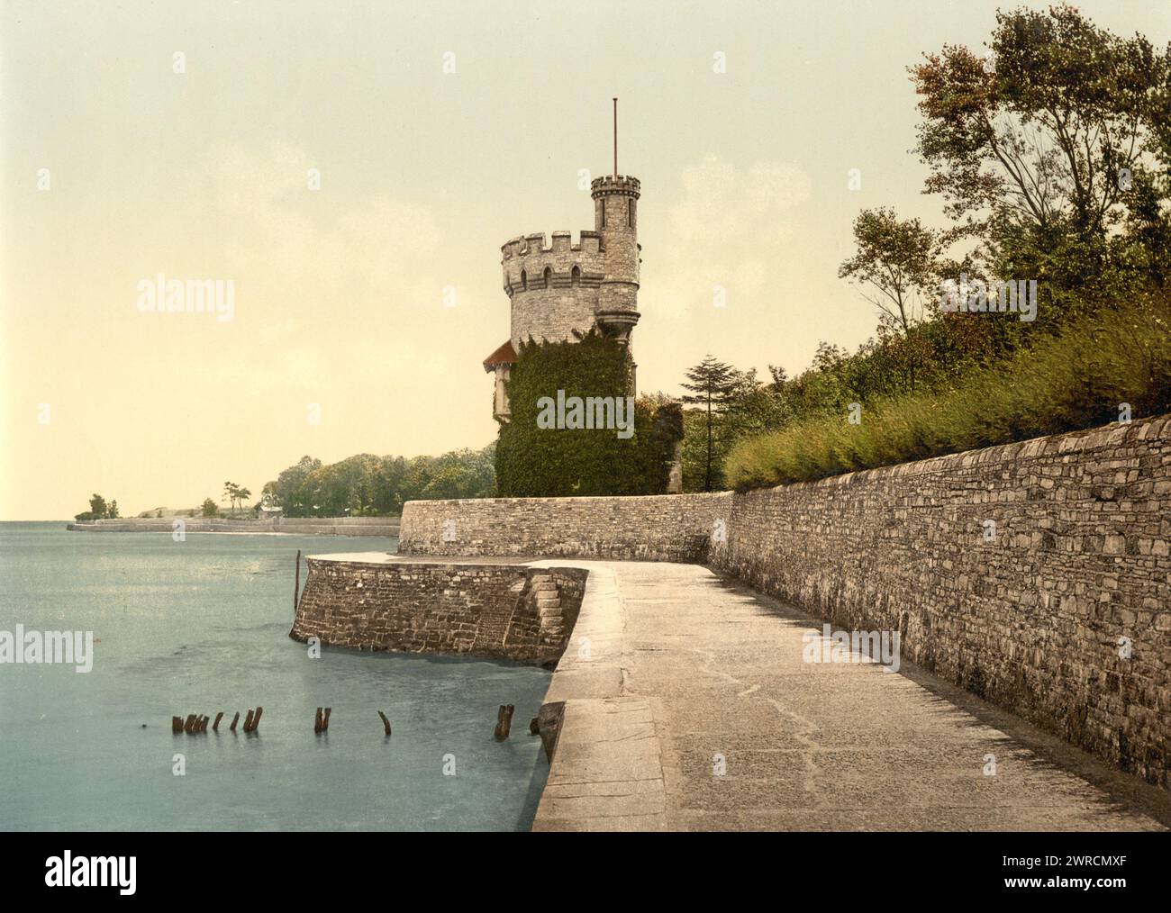 Ryde, Apley Tower, Isle of Wight, England, between ca. 1890 and ca ...