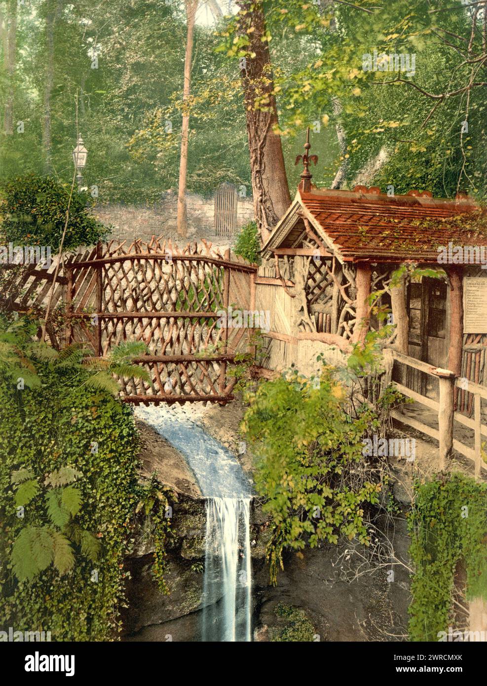 Shanklin, Chine, Isle of Wight, England, between ca. 1890 and ca. 1900 ...
