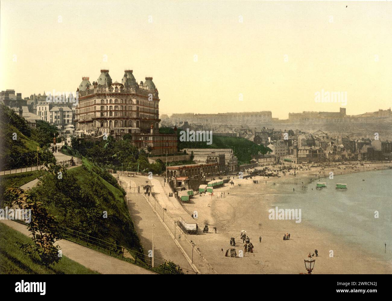 Scarborough, Grand Hotel, Yorkshire, England, Image shows the Grand ...