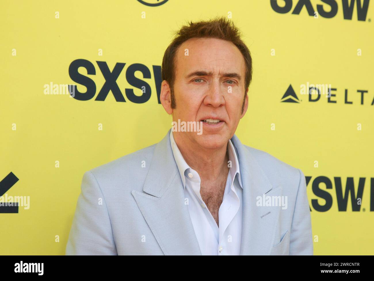 Nicolas Cage arrives for the world premiere of "Arcadian" at the ...