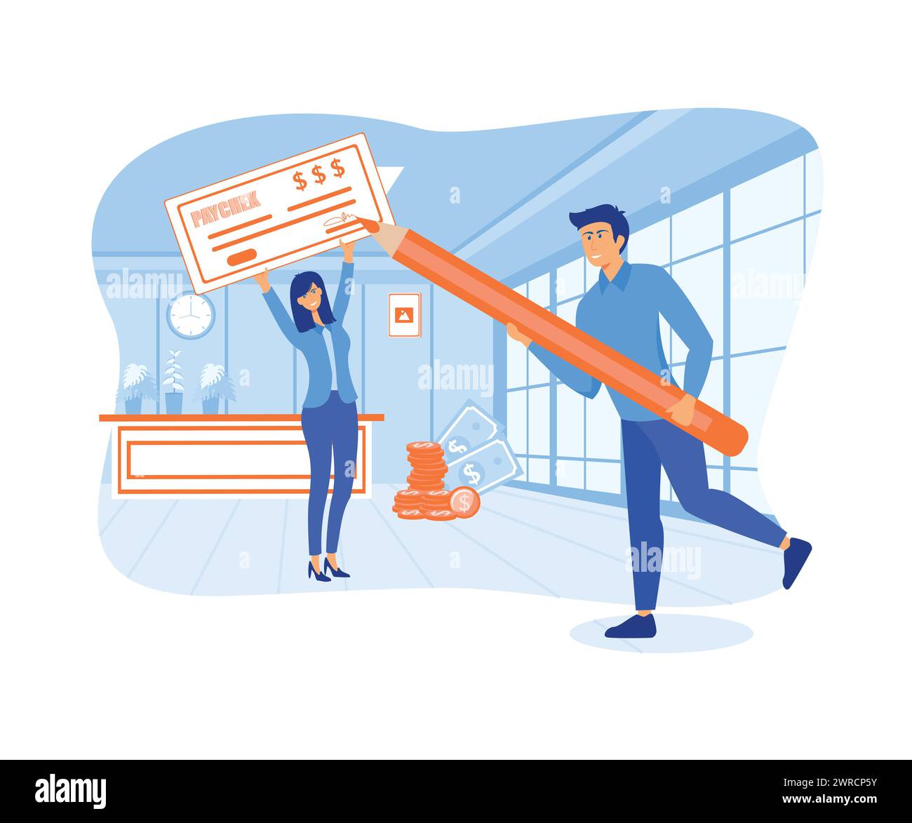 Winning check Stock Vector Images - Alamy