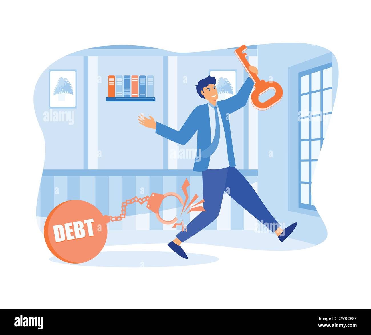 Pay off your mortgage Stock Vector Images - Alamy