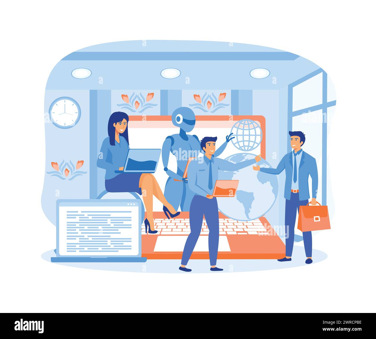 IOT, Digital Transformation, AI technology, automation and cloud ...