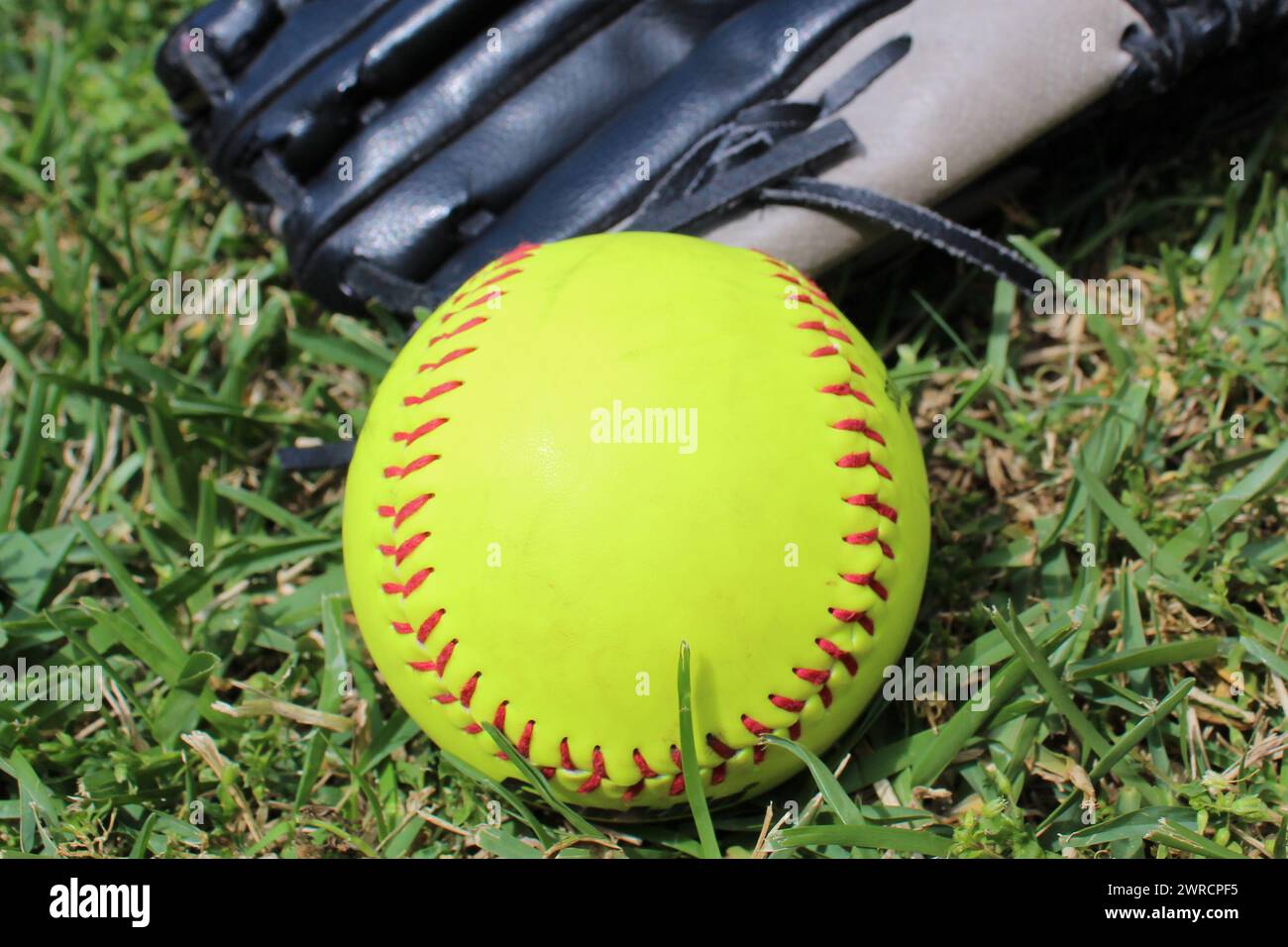 Softball stitches hi-res stock photography and images - Alamy