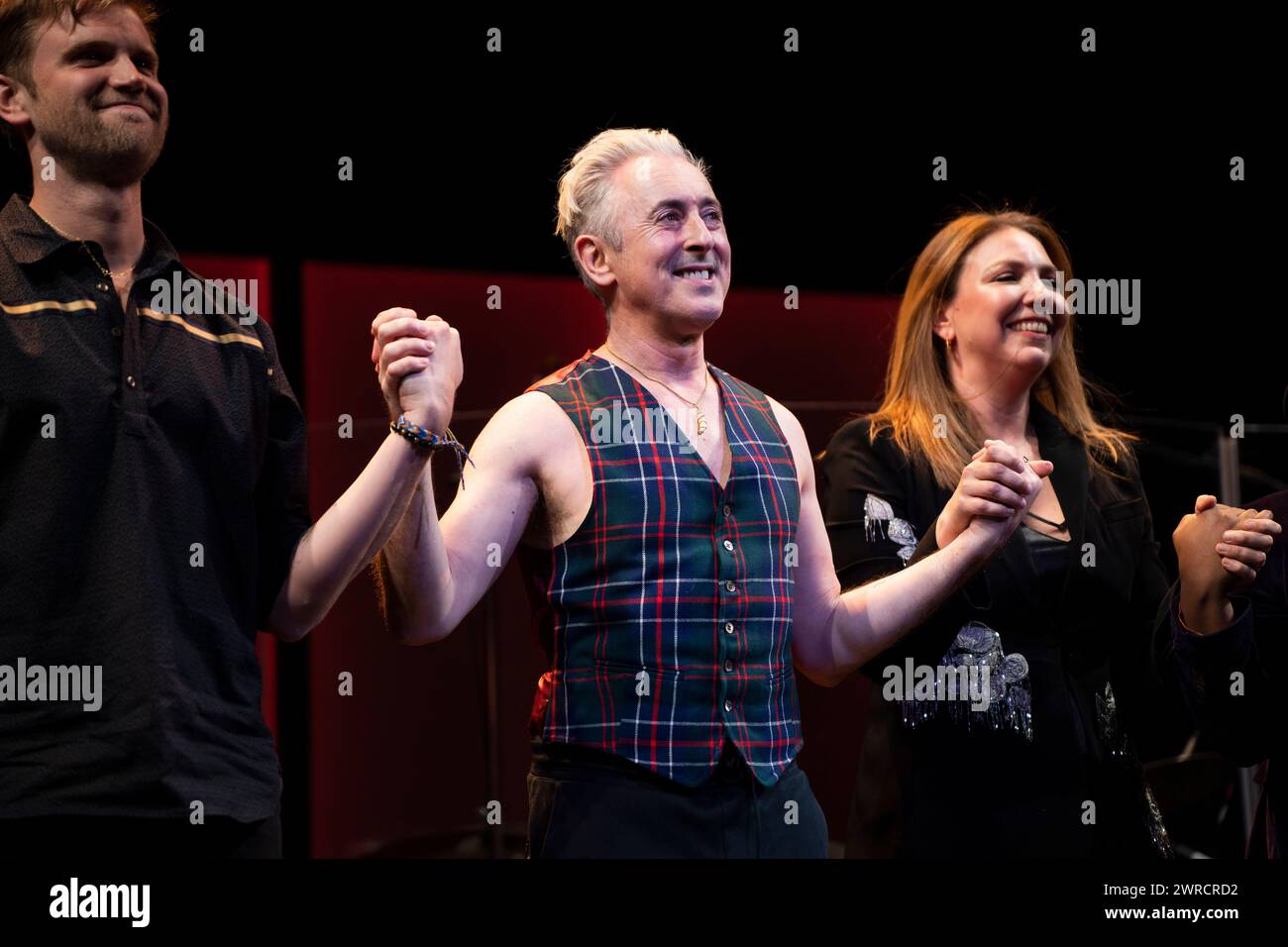Alan Cumming appears at the curtain call for "Alan Cumming Is Not ...