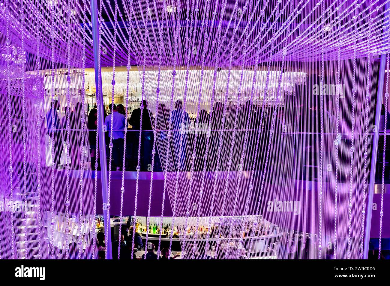 Las Vegas Boulevard strip casino at night 2024 - Nevada city lights ...