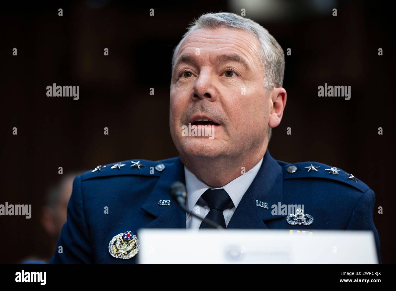 Defense Intelligence Agency Director Jeffrey Kruse testifies before the ...
